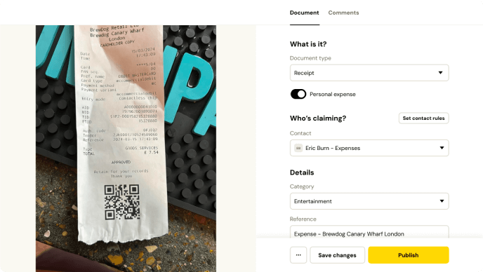 Apron — Fast, simple and secure invoice capture