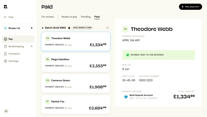 Payroll Simplified: Pay Employees in Minutes | Apron