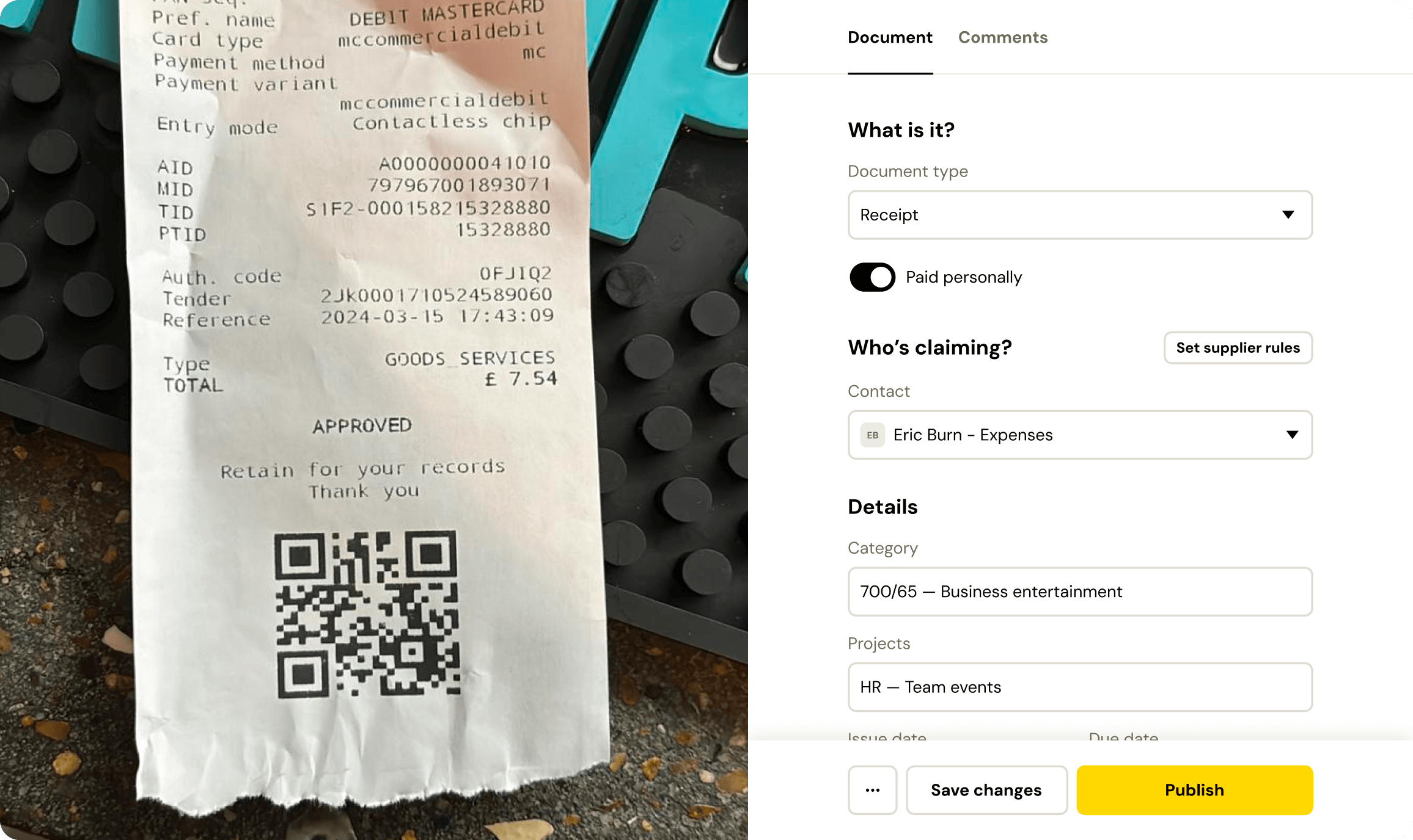 Automated Document and Invoice Capture | Apron