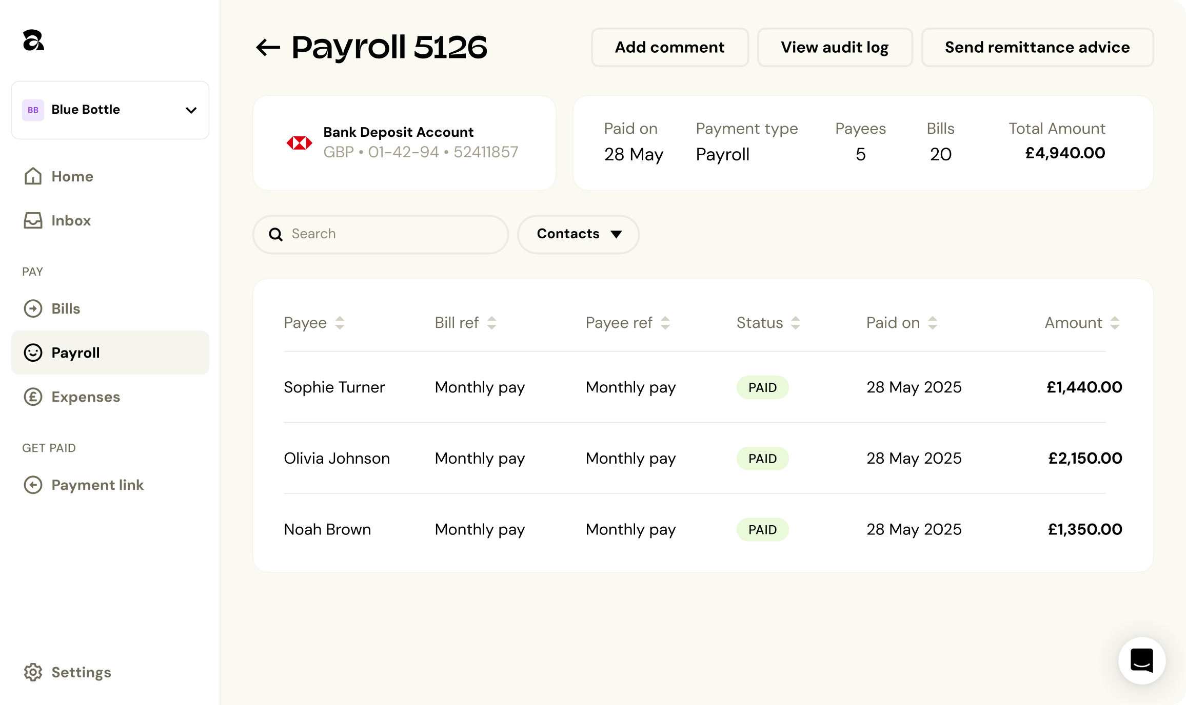 Automated Payroll Payments for Small Businesses | Apron