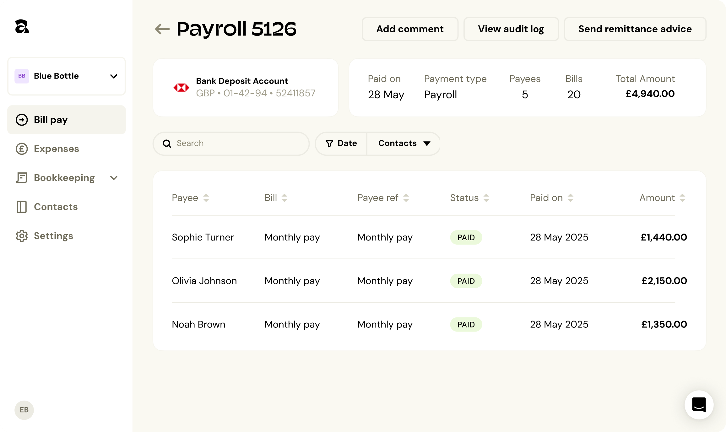 Automated Payroll Payments for Small Businesses | Apron